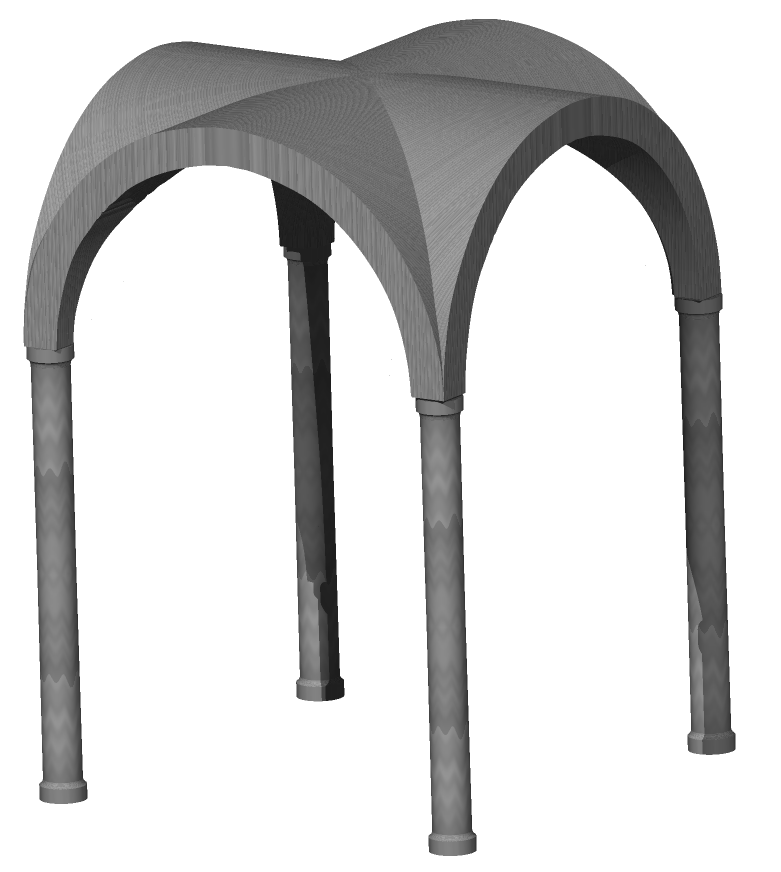 Lexicon romaanse architectuur: Arête (kruisgewelf)