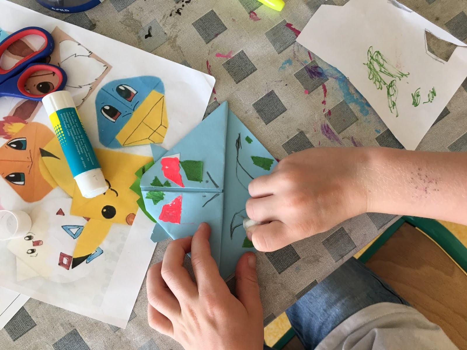 La boite à idées de l' atelier 3B* * *: Marque page Pokémon