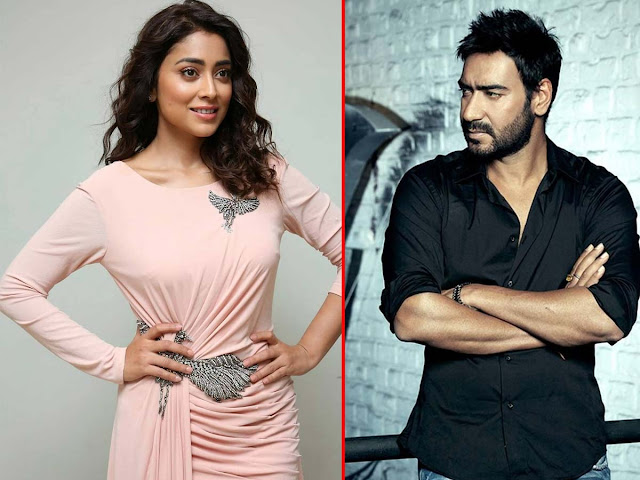 Shriya Saran Second time with Rajamouli and Ajay Devgan