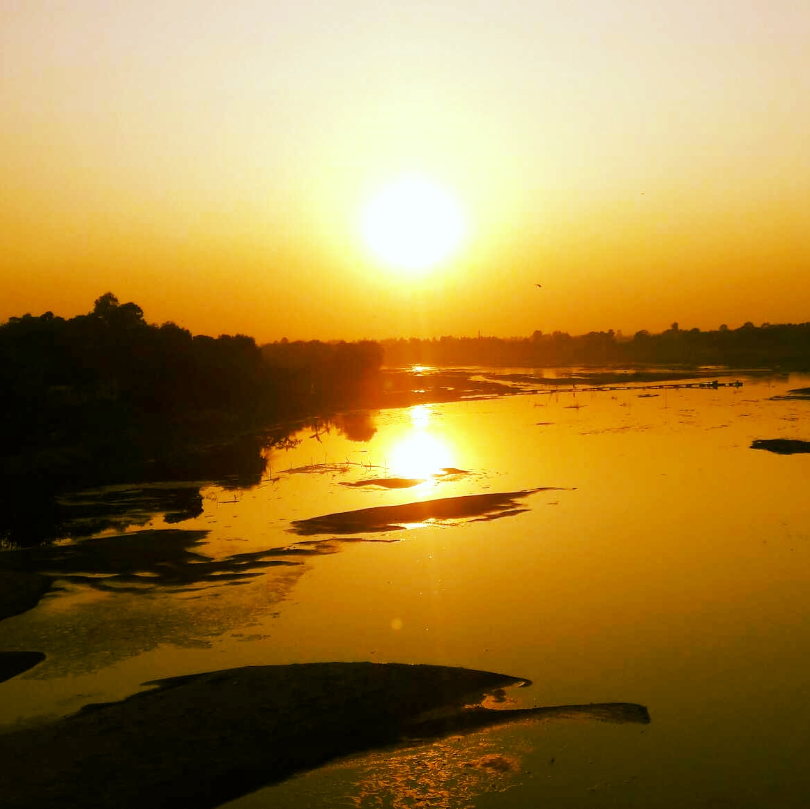 Bangladesh sun set images... - Mahiuddin