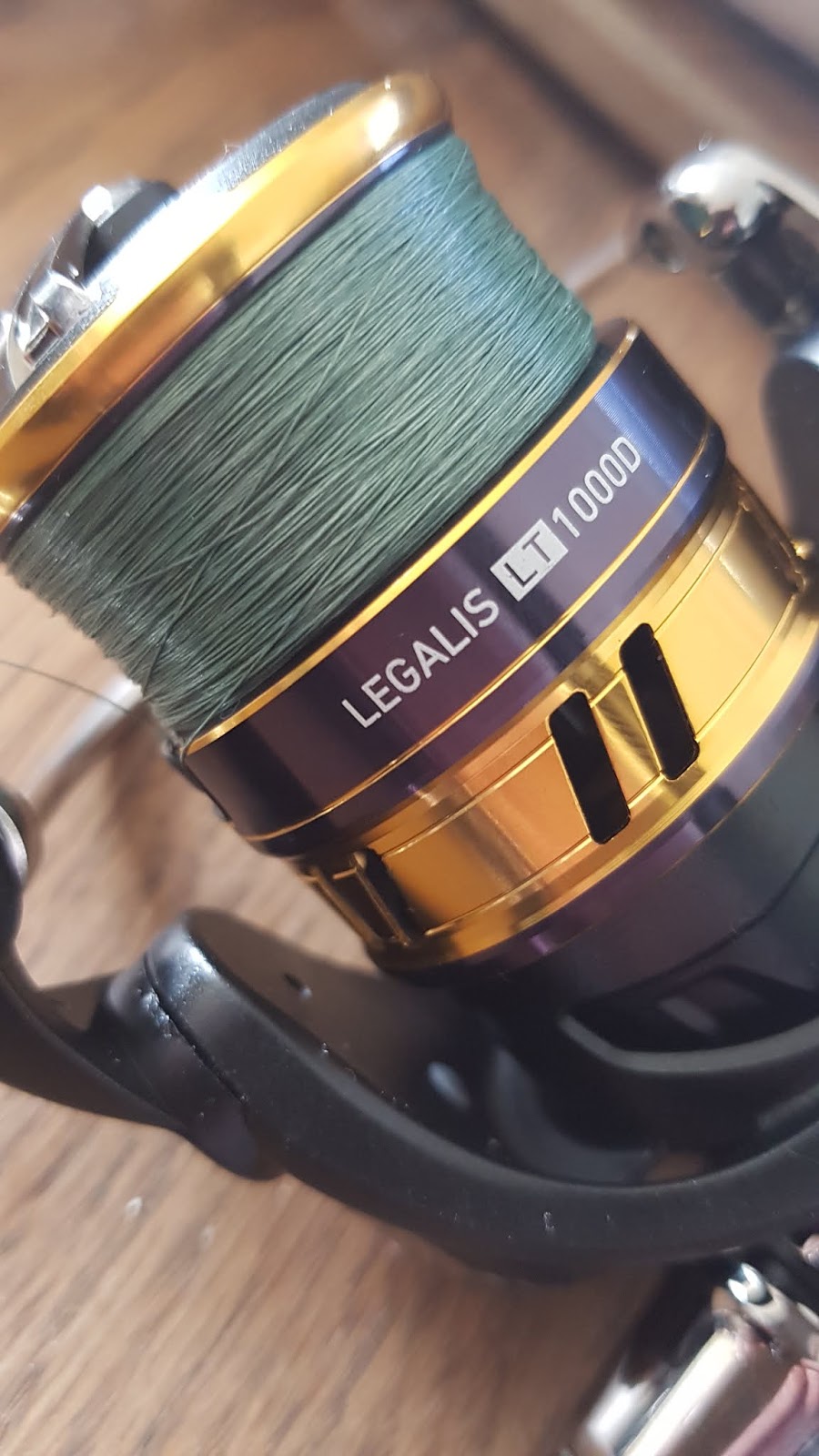 DAIWA LEGALIS LT 1000 og DAIWA EXCELER LT 1000