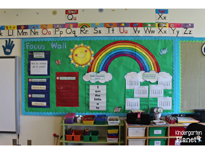 Kindergarten Planet: Classroom Reveal and a Freebie!