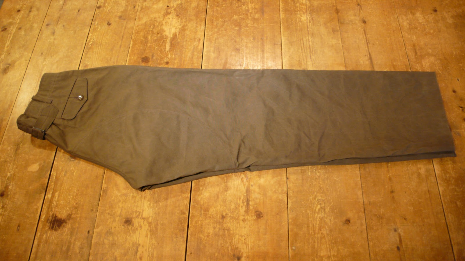 WARP AND WOOF: Original Hunting Pants のサンプルが完成致しました！