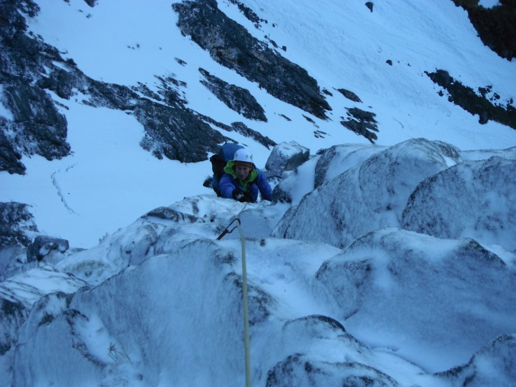 Winter and Rock Climbing Conditions: 10-01-13, Ben Nevis - Winter Climbing