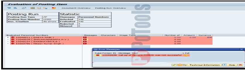 Payroll Frequently Asked ions Common Errors During Live Run In SAP Payroll Frequently Asked ions Common Errors During Live Run In SAP