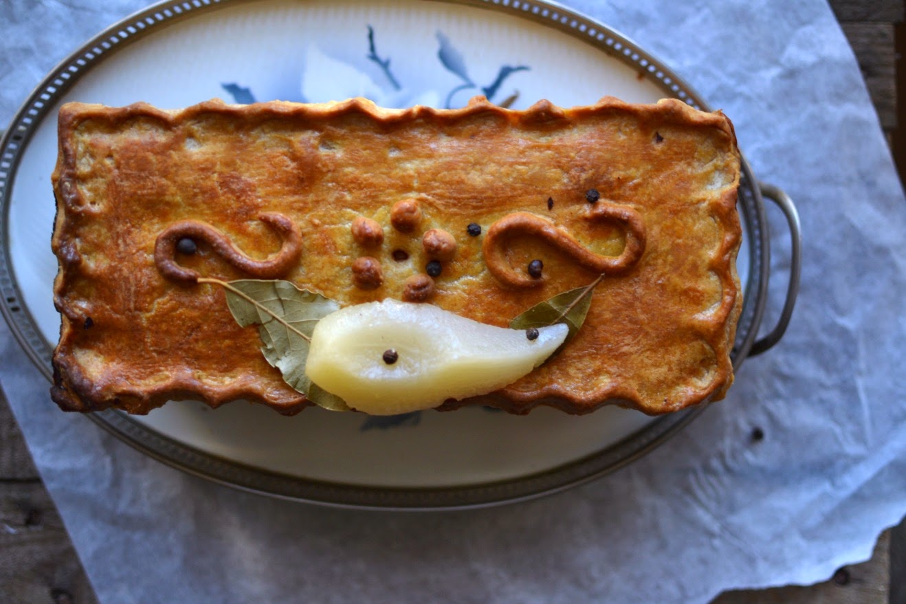 Raised Meat Pie - A Kingdom For A Cake