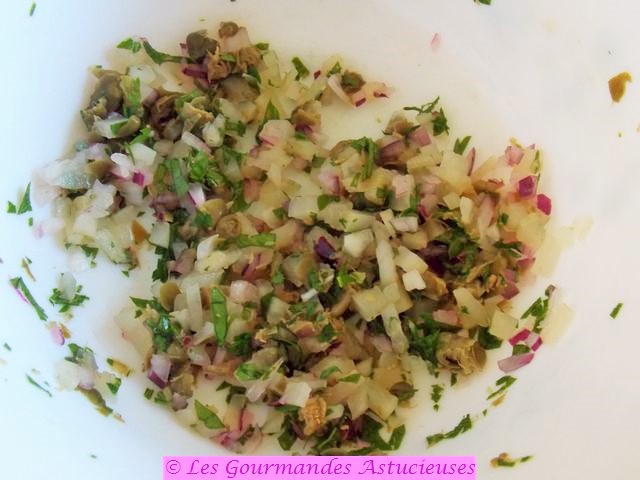 Tartare de Haricots rouges (Vegan)