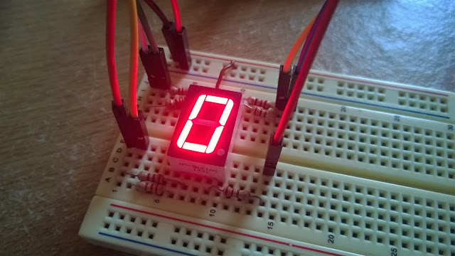 Display 7 segmentos con Arduino