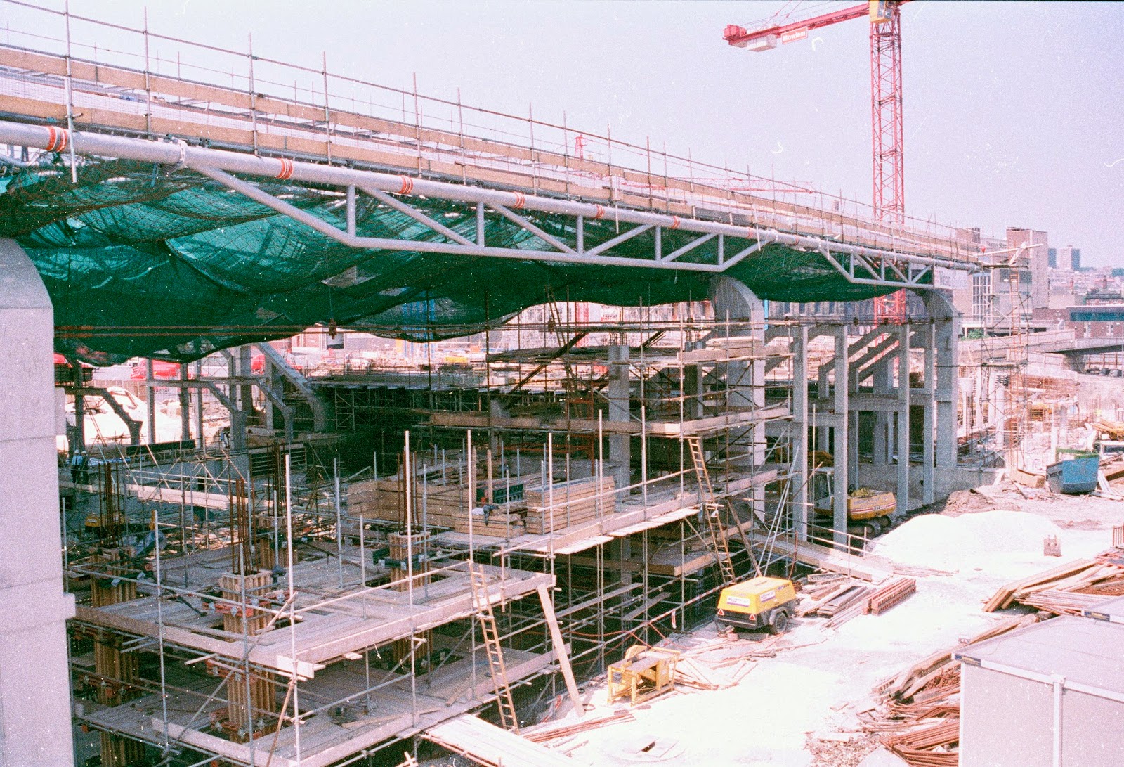 Blogmatic: Day 127, Ponds Forge construction