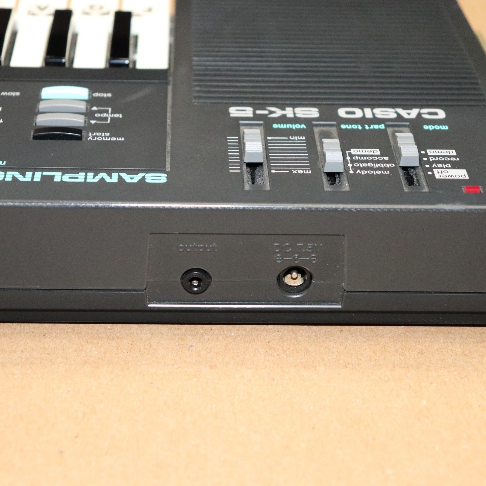 MATRIXSYNTH: CASIO SK-5 SAMPLING KEYBOARD SYNTHESIZER / SAMPLER w/ Soft ...