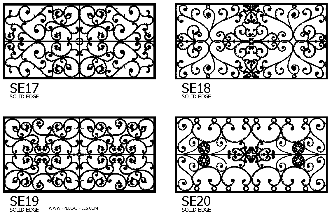 Iron Screen DWG File