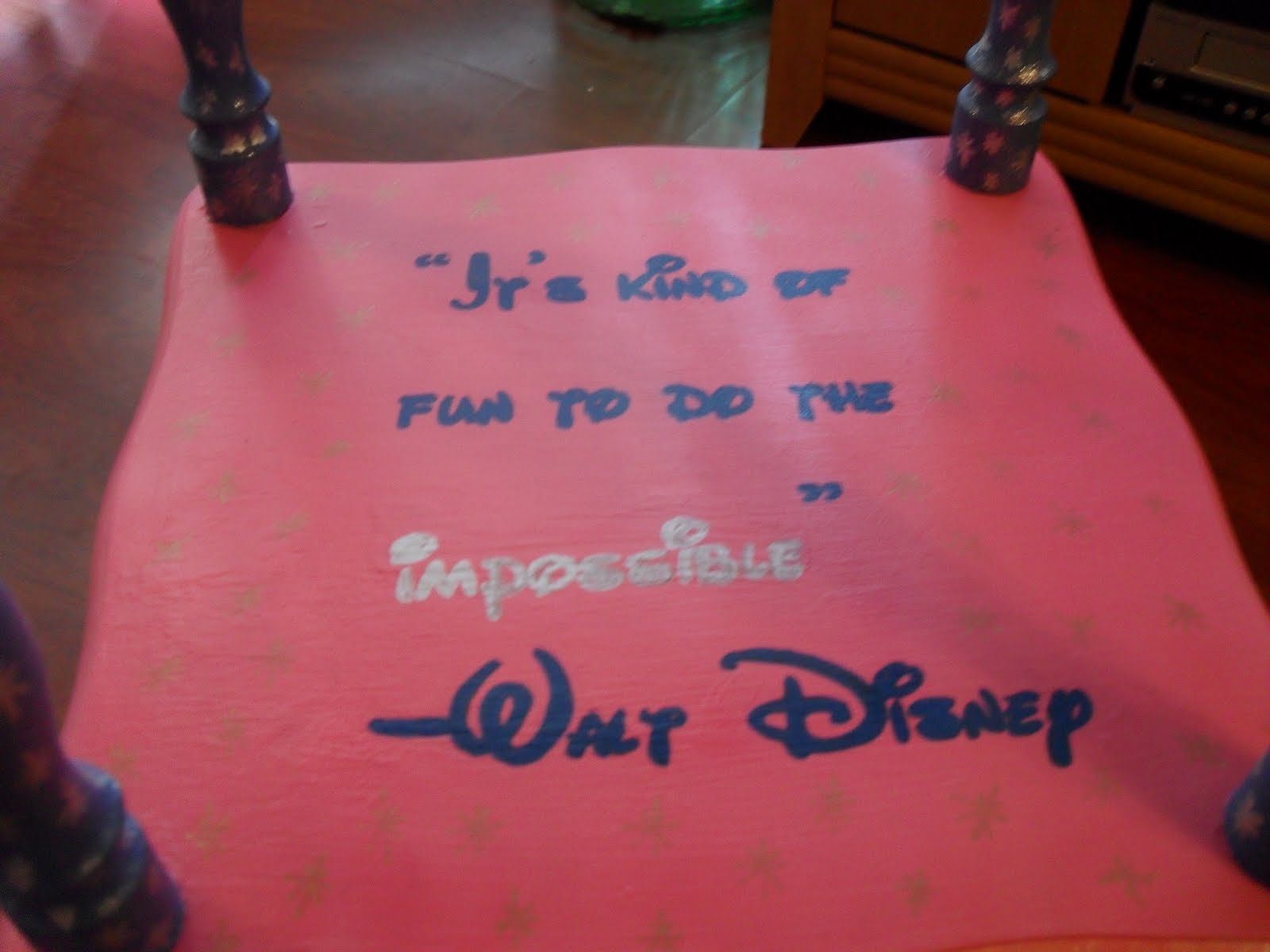 Going to Neverland: Disney End Table