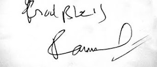 Indian Film Actress Profiles Biodata: Superstar Rajinikanth Autograph ...