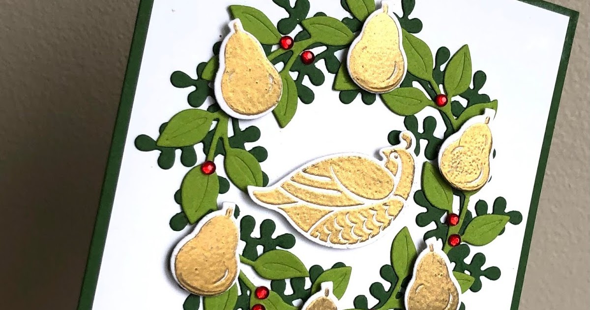 Paper Daisy Crafting: A Partridge in a Pear Tree Christmas Card, Video ...
