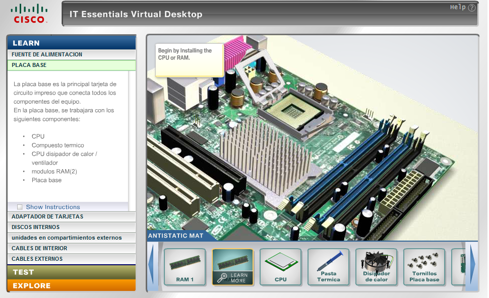 SPCXD: Simulador de Ensamble CISCO