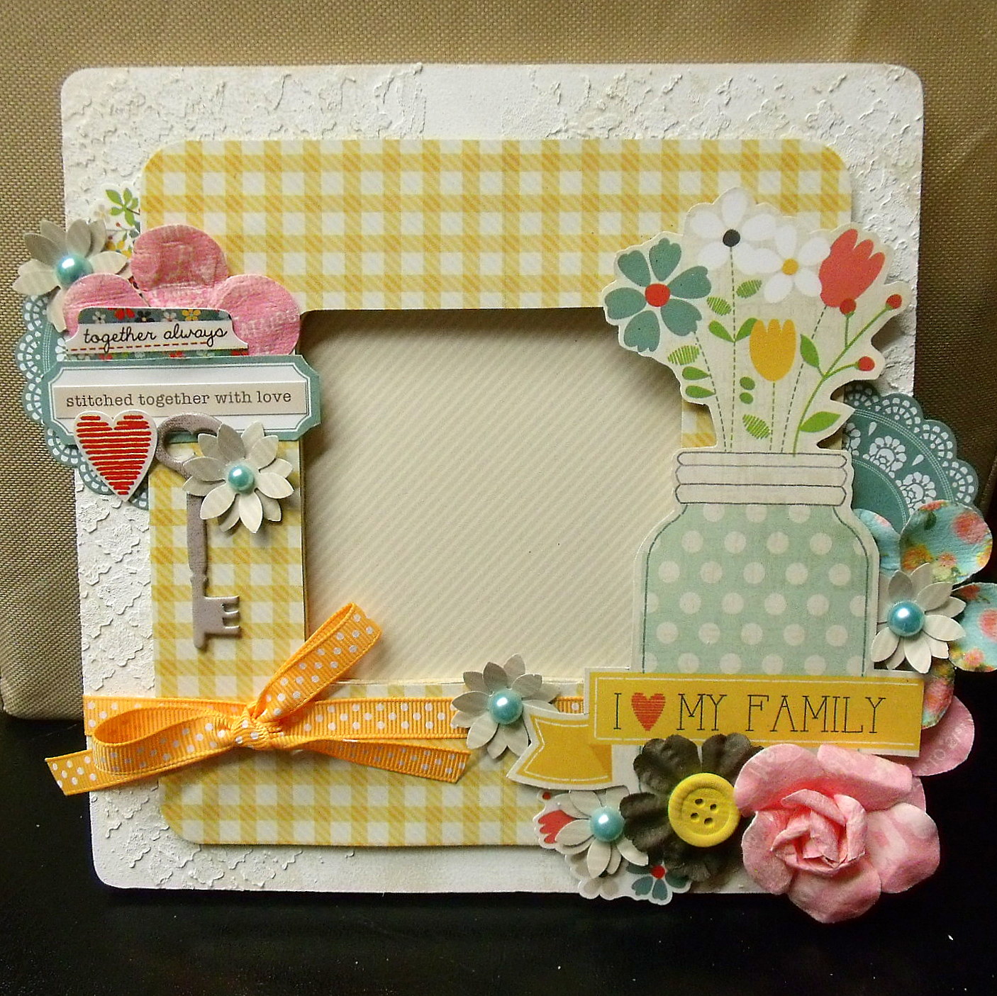 My Creative Scrapbook: How to Create a Detailed Altered Frame in Under ...