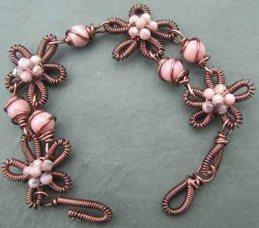 Nature Inspired Wire Work by Rachel Norris / The Beading Gem