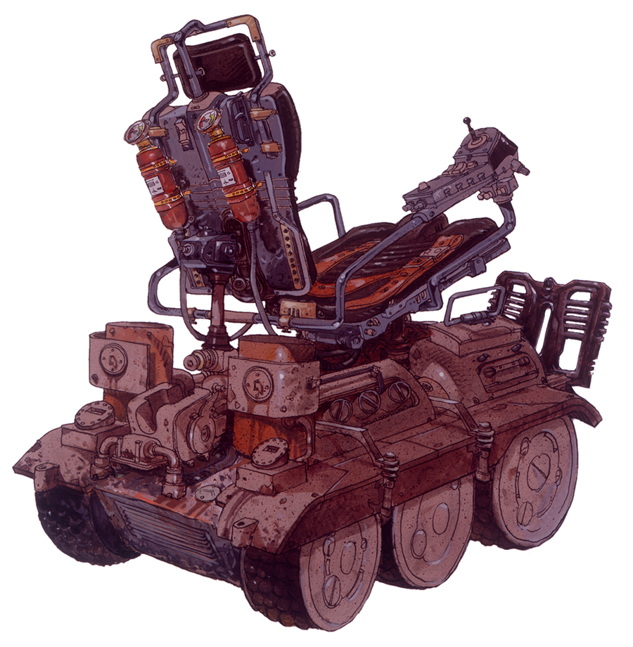 Alien Explorations: Alien Resurrection : Motorised wheelchair (1997) by ...