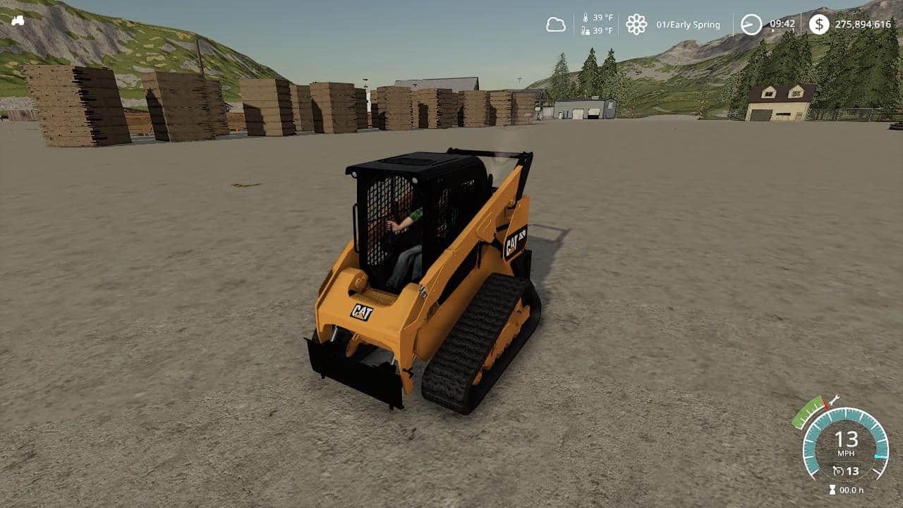 FS19 CAT 289D v1.0 - FS 19 & 22 USA Mods Collection
