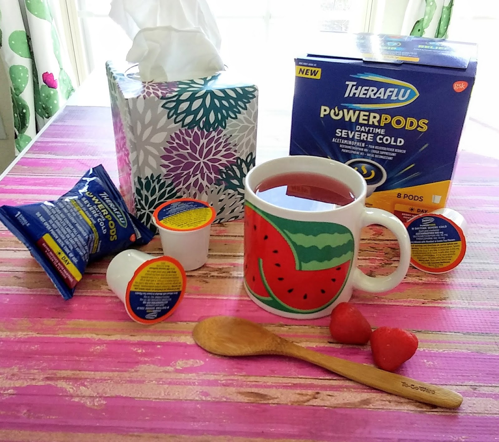 I was provided with samples of Theraflu.