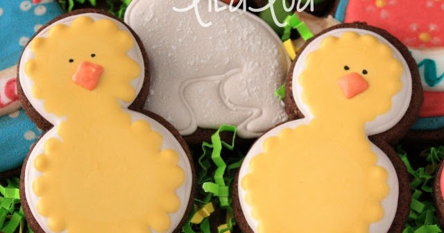 How To Make Decorated Easter Chick Cookies