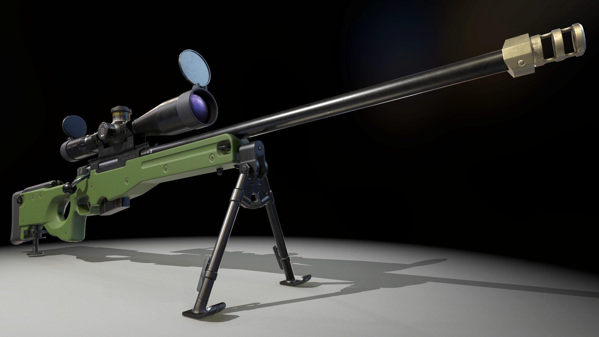 Accuracy International AWM (Arctic Warfare Magnum/AI-Arctic Warfare ...