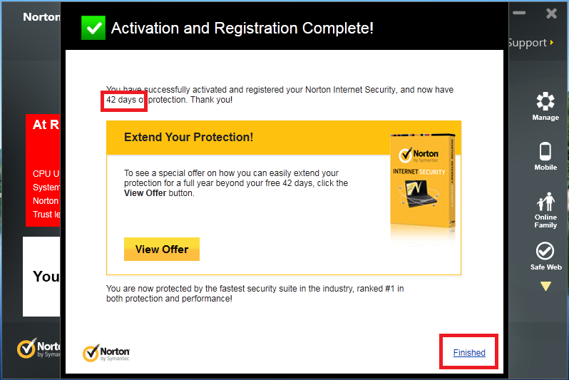 Norton Internet Security Update Offline Microsoft - baddelivery