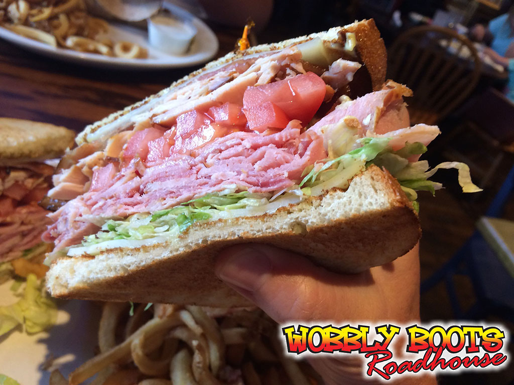 Wobbly Boots Roadhouse: The Boot Goes Gourmet... With Sandwiches & Wraps!