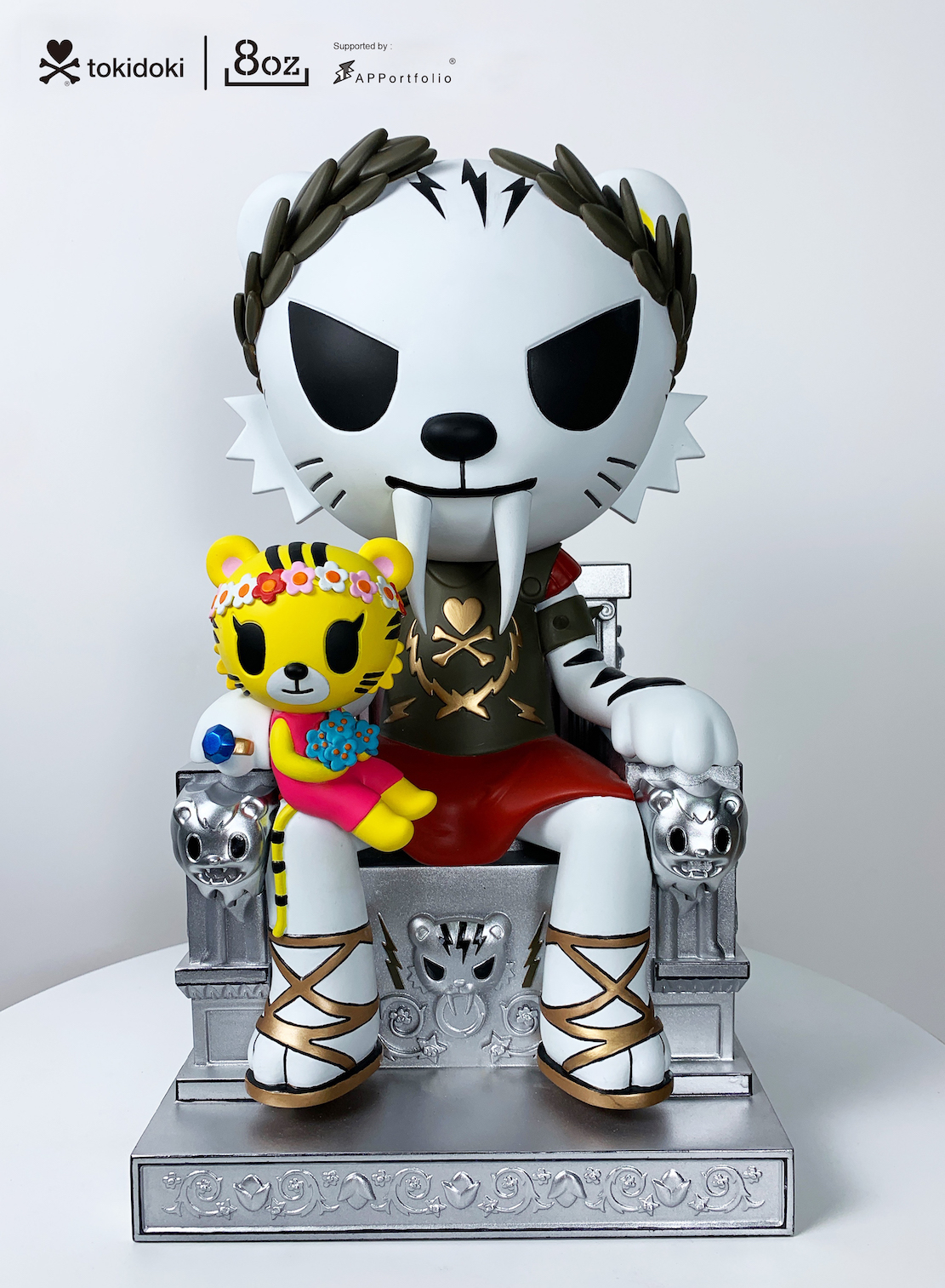 tokidoki x 8oz Giant Tiger Family Sculpture Collectibles for Sept 9 Release