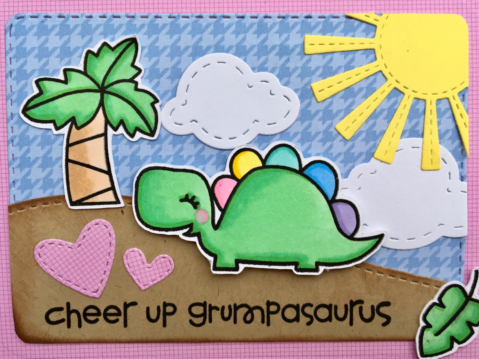 Made By Meghan K: Cheer Up Grumpasaurus