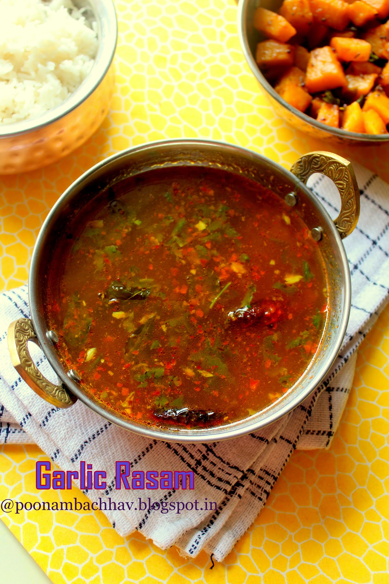 Annapurna: Garlic Rasam/Poondu Rasam