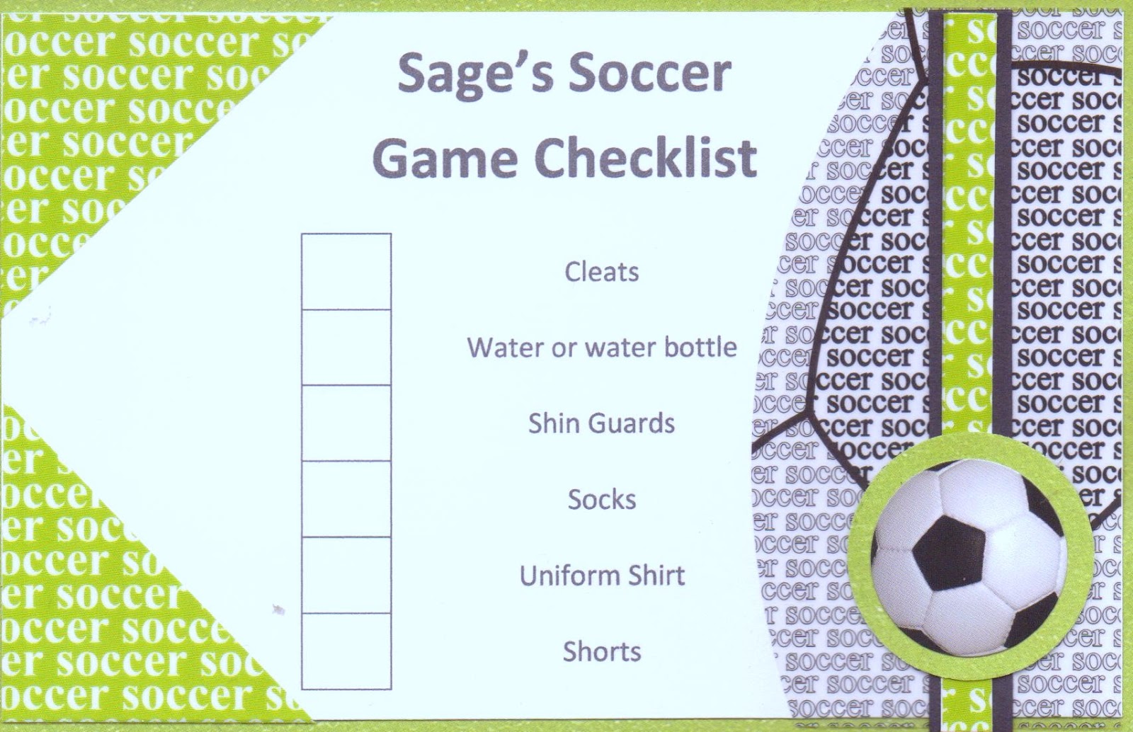 Scrappin' Sports & More: Great Soccer Tags by Jill