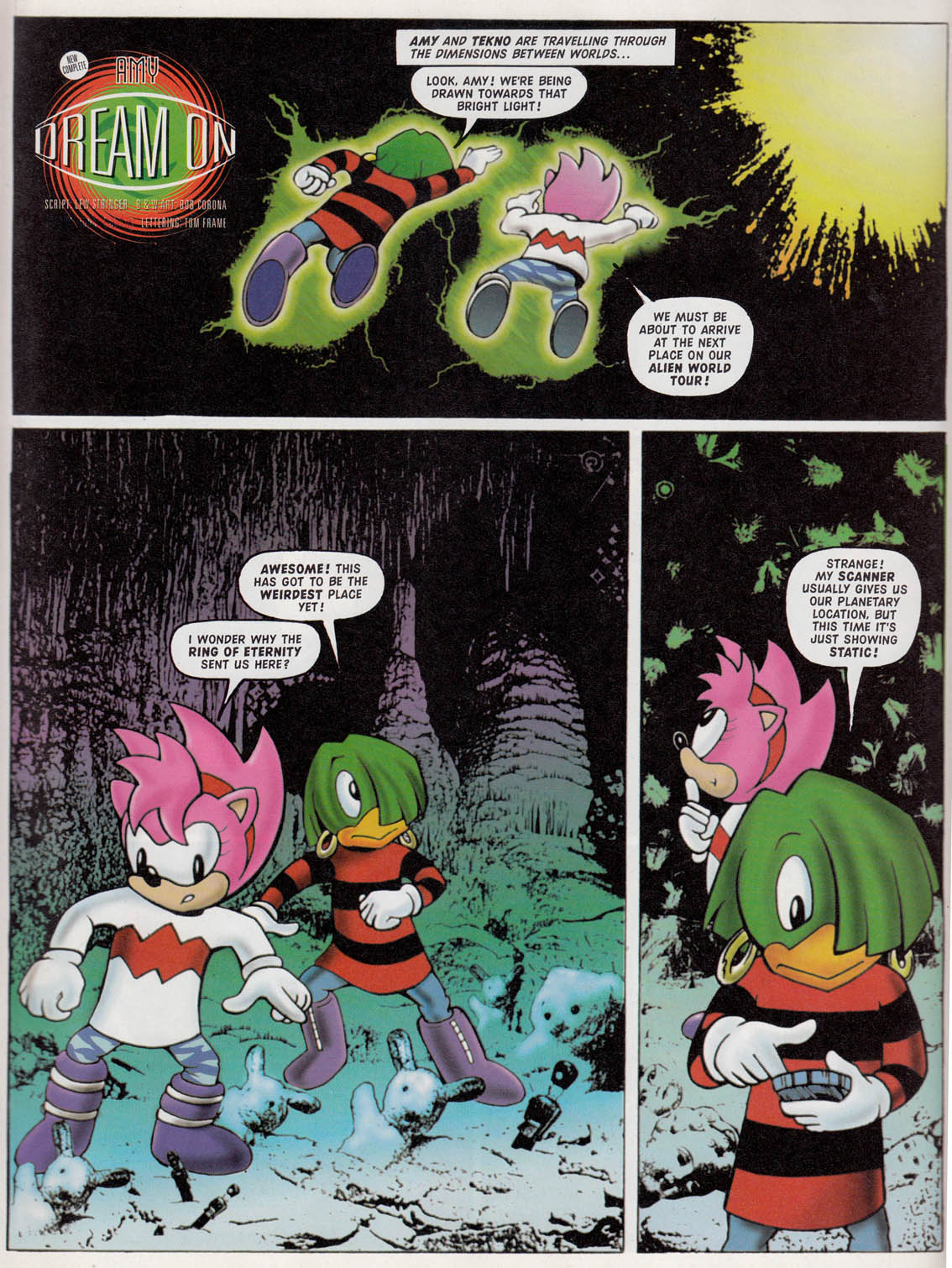 BLIMEY! The Blog of British Comics: The Christmas SONIC THE COMIC (1998)