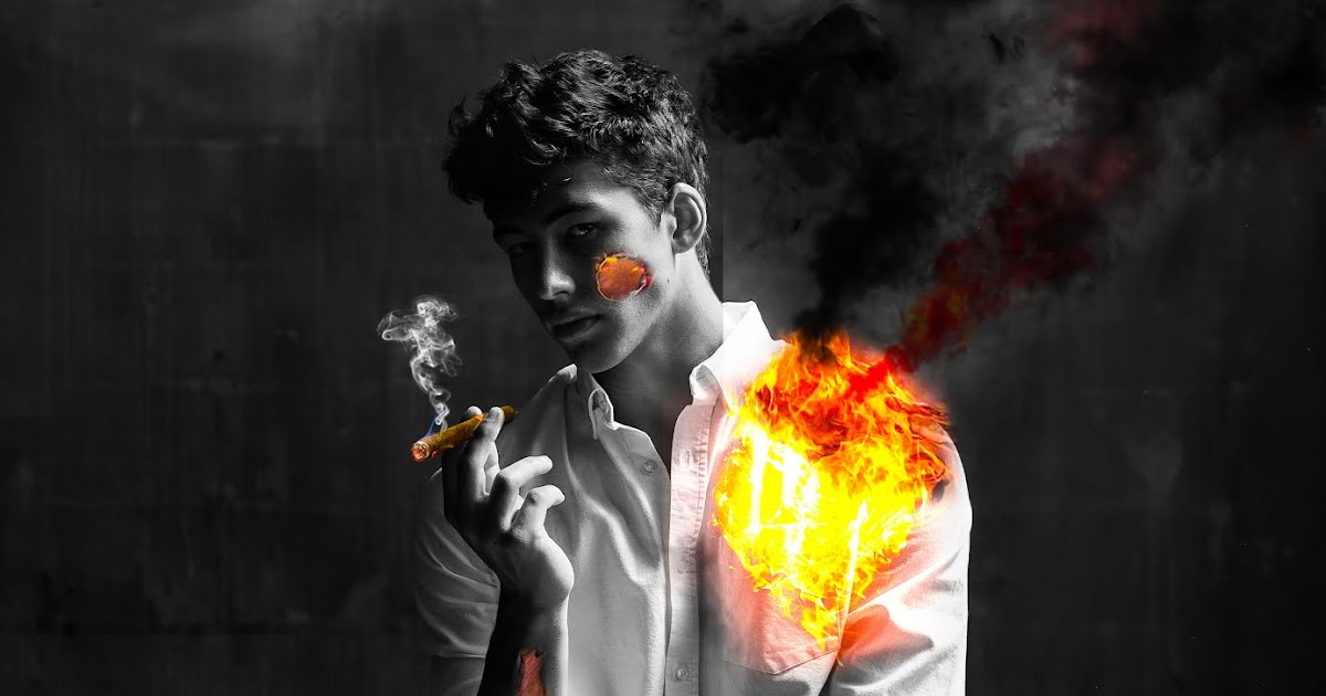 Burn Effect Tutorial || Photoshop Tutorial || Vijay Mahar - PABEL'S EDITION