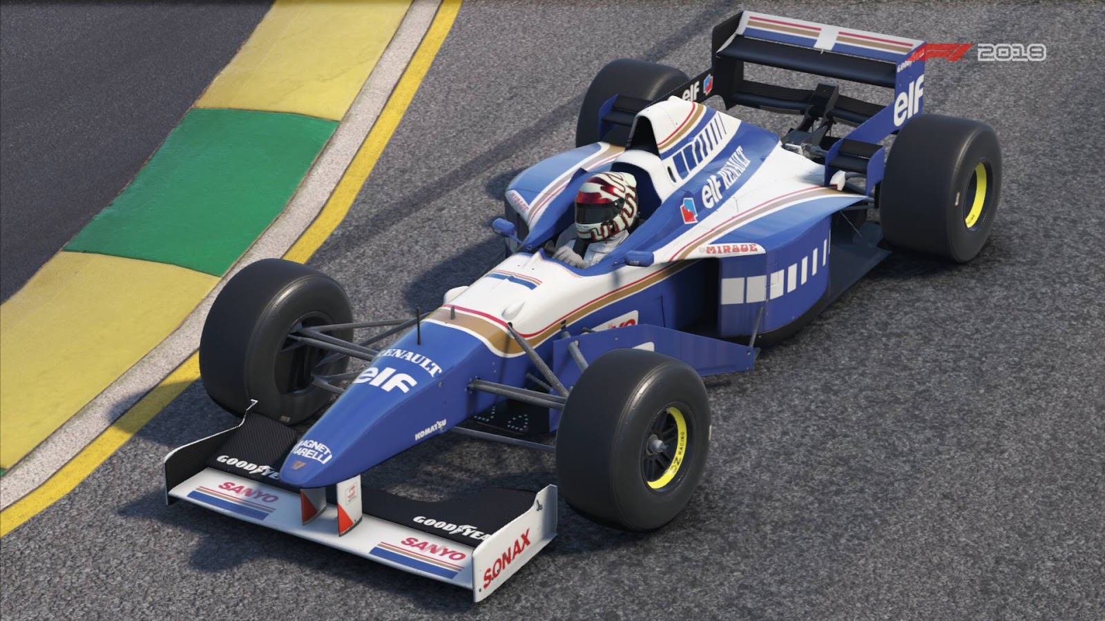 Williams Renault FW18 '96 Car of Damon Hill & Jacques Villeneuve ...