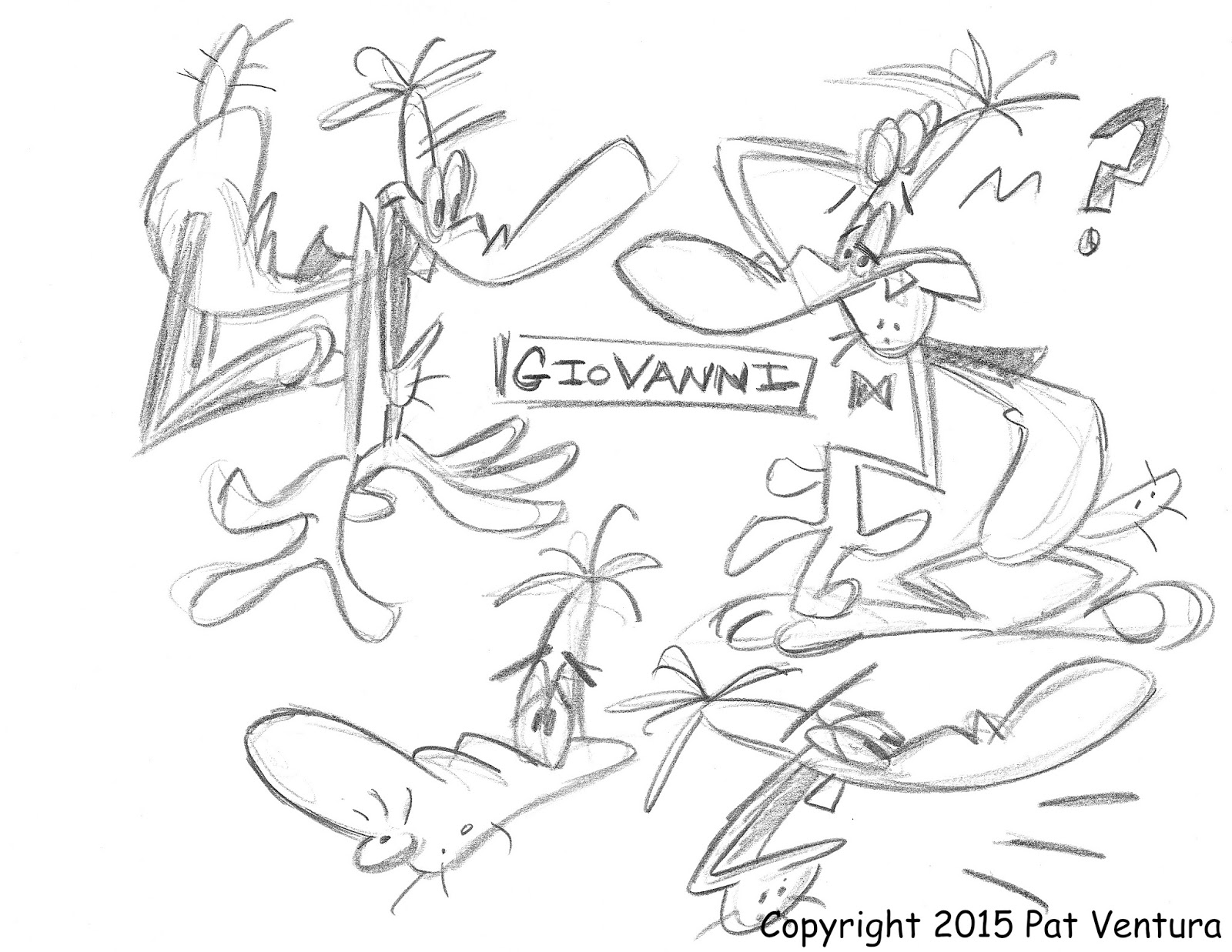 'Pat' Ventura's VenturaToons: THE DANGEROUS DUCK BROTHERS