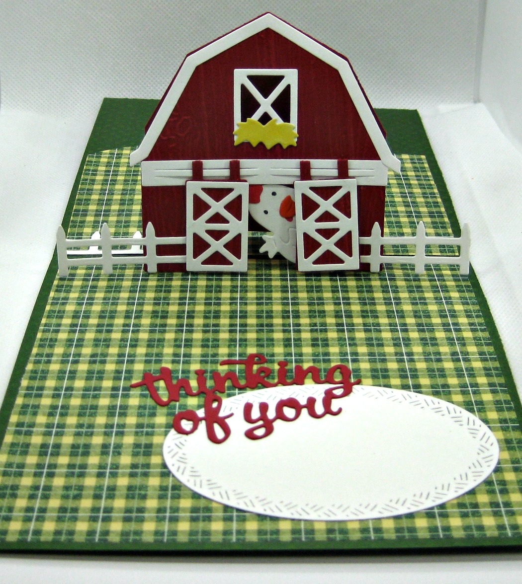 Karen's Kreative Kards: Howdy Barn Pop Up Card with New Karen Burniston ...