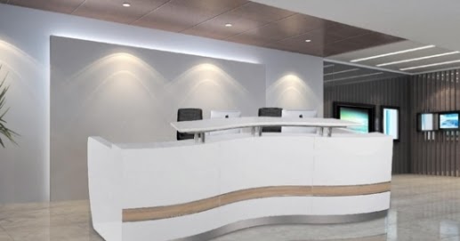 Office Front Desk Design Ideas