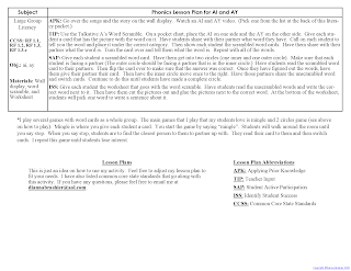 Teachers R US: ai, ay Word Scramble