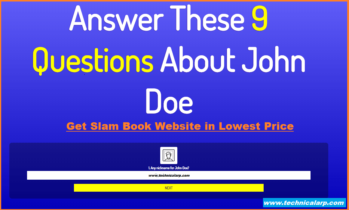 Create Slam Book Friendship Website Php Script Technical Arp create-slam-book-friendship-website-php-script-technical-arp
