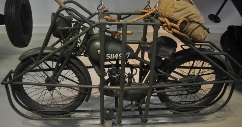 Just A Car Guy: The Royal Enfield Flying Flea, a WW2 motorcycle dropped ...