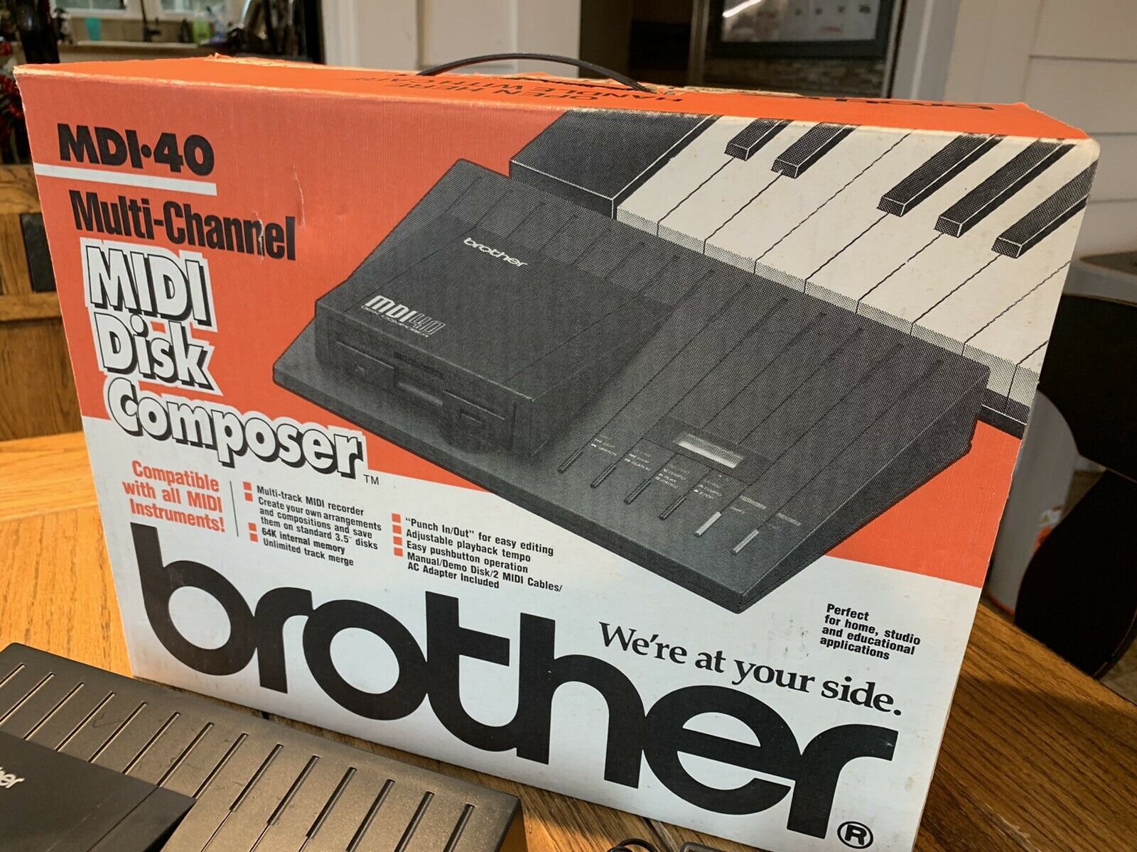 MATRIXSYNTH: Brother MDI - 40 Disk Composer w/ Original Box