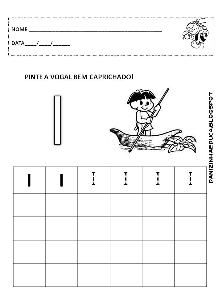 VOGAL+I.jpg (720×960) | Atividades com vogais, Atividades, Atividades ...