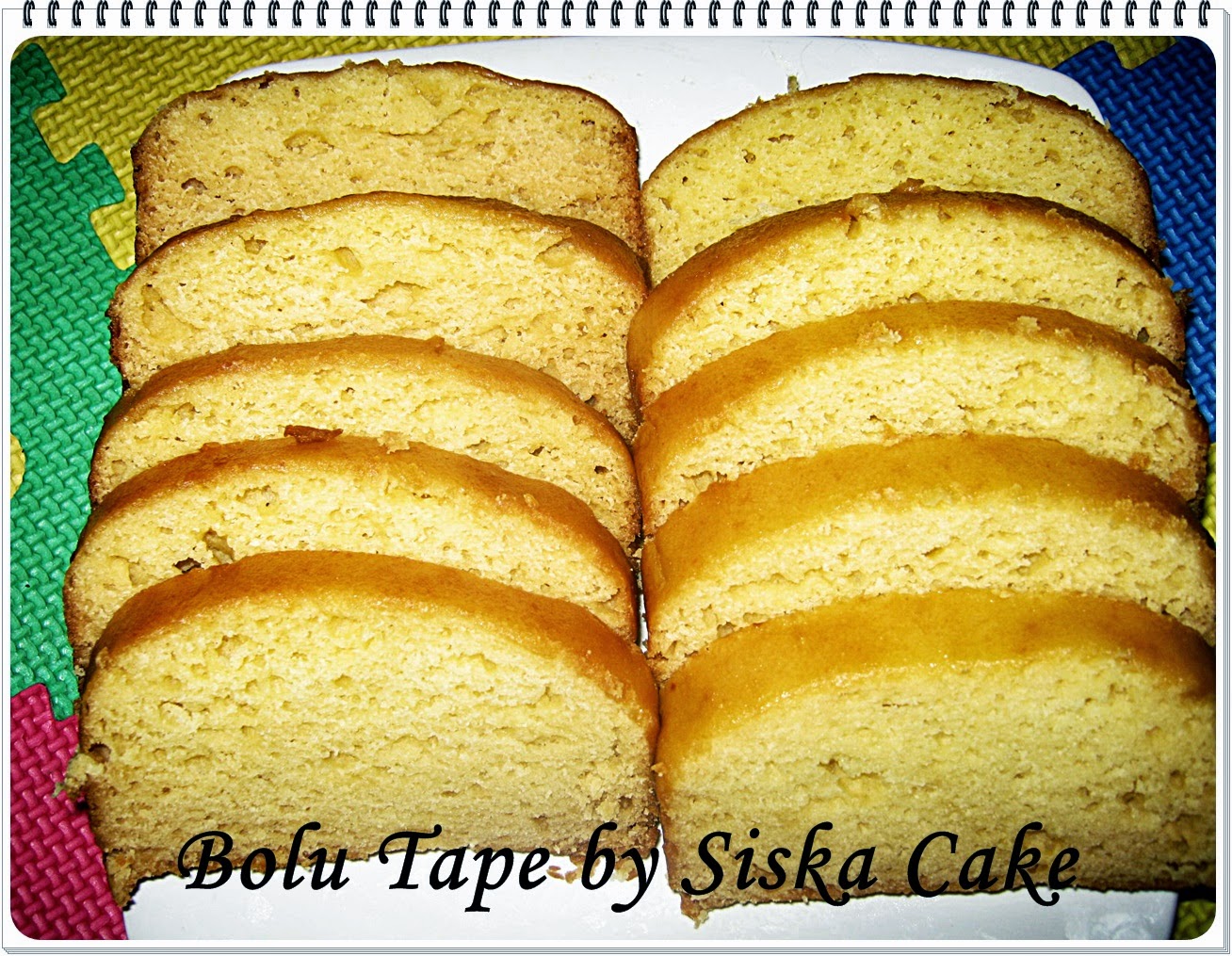 siska cake: Bolu Tape potong