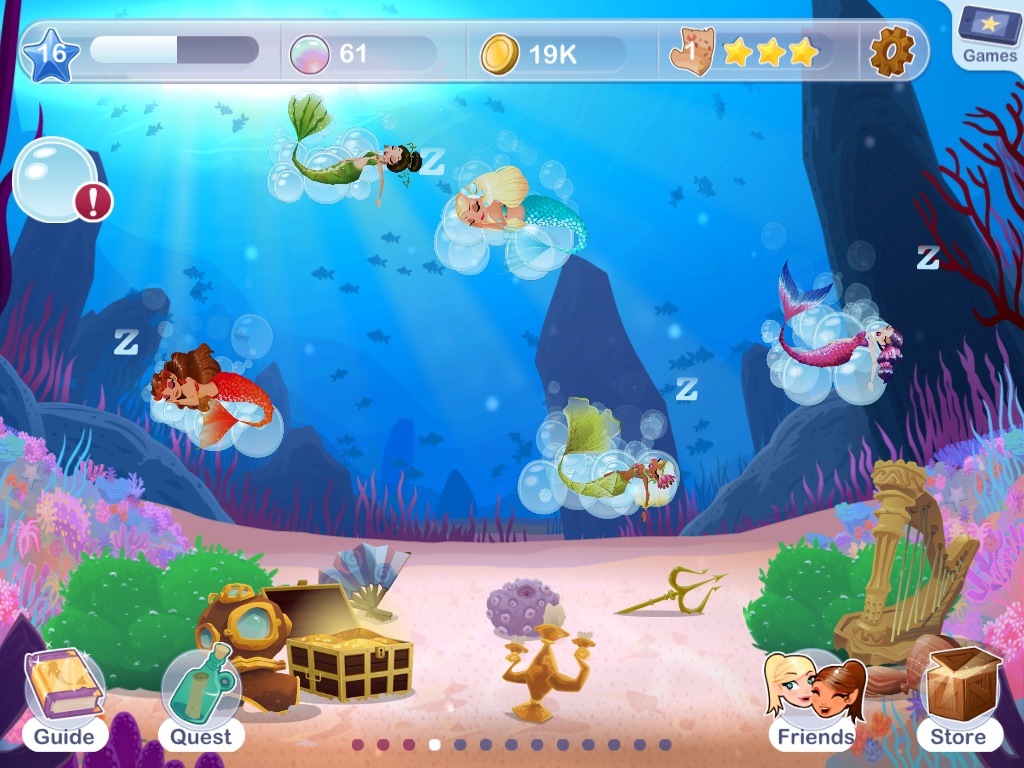 The Electric Frankfurter: A Closer Look at Mermaid World app for iPhone ...
