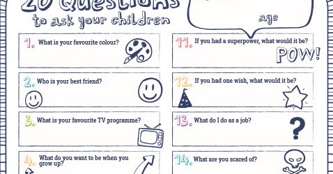 The Brick Castle: 20 Questions To Ask your Kids - with my 8 and 6 1/2 ...