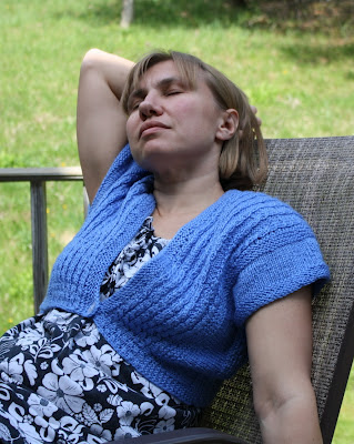 All Knitted Lace: Pattern Release: Summer Sunday Shrug