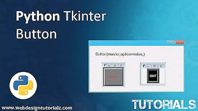 Python Tkinter Button Widget - WebDesignTutorialz