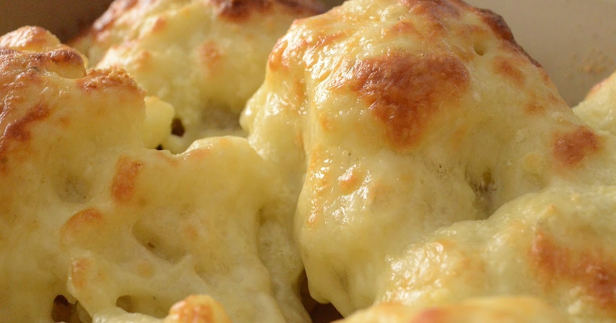 Kookkuns: Blomkool met kaassous / Cauliflower with Cheese Sauce