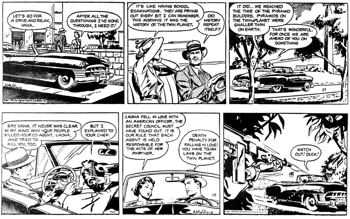 Hairy Green Eyeball 3: TWIN EARTHS — Science fiction comic strip ...